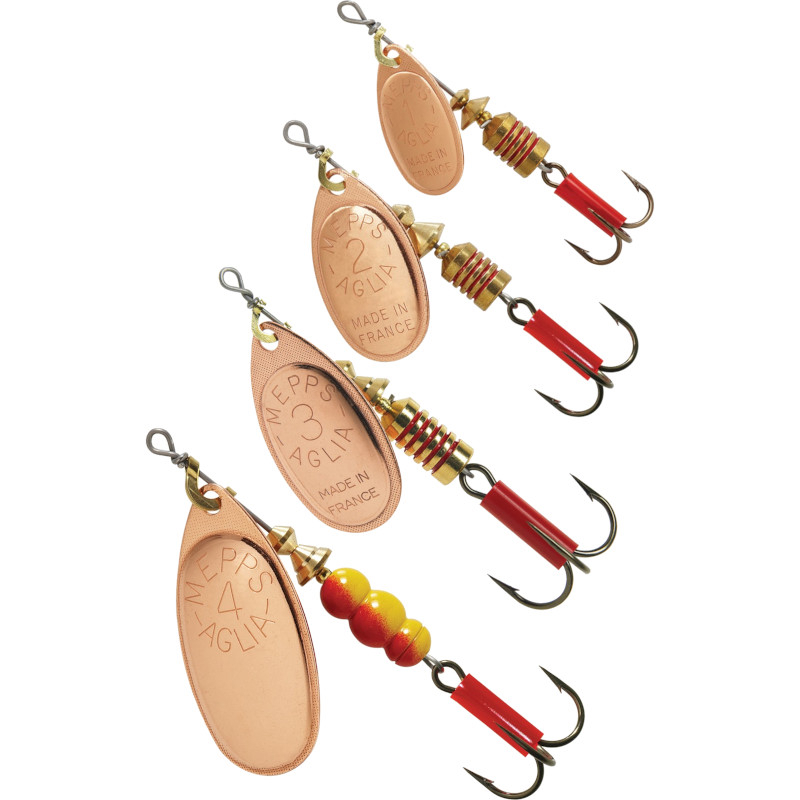 Mepps Aglia Copper Spinners - £3.25