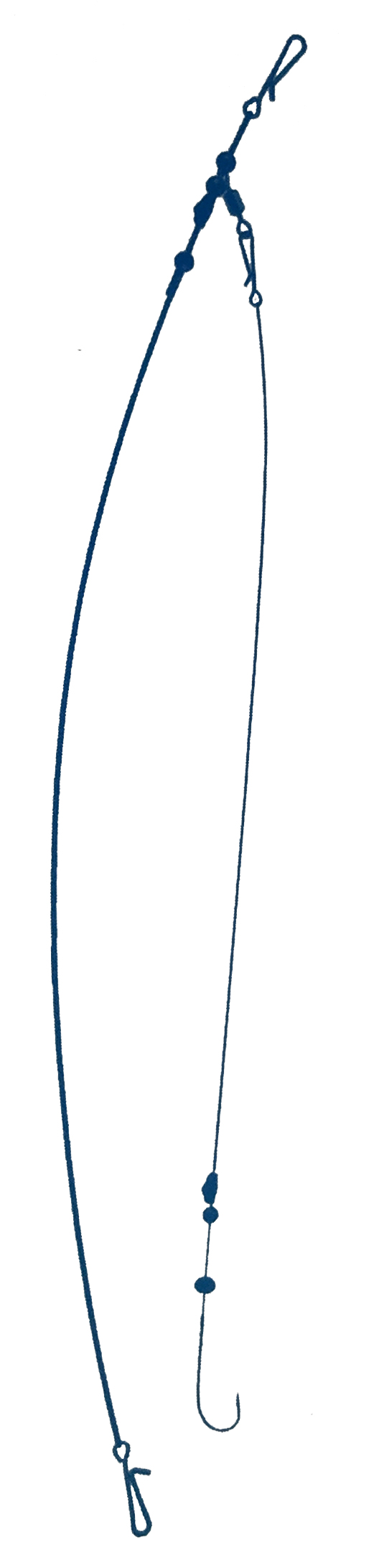 Gemini Single Hook Clip Down Ready Rig - £2.99