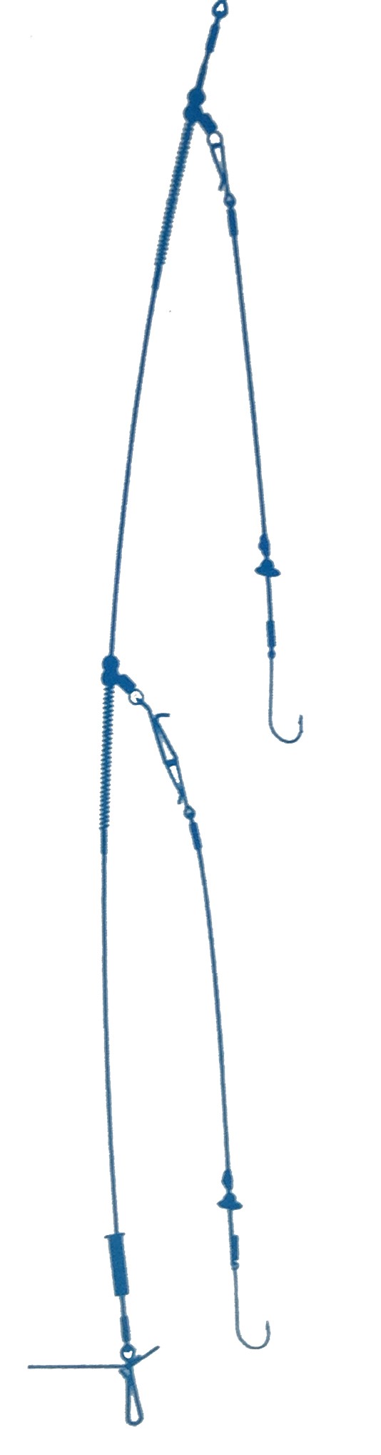 Gemini Two Hook Clip Down Ready Rig - £2.99