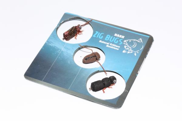 Nash Zig Bugs NATURAL Critters - £3.99