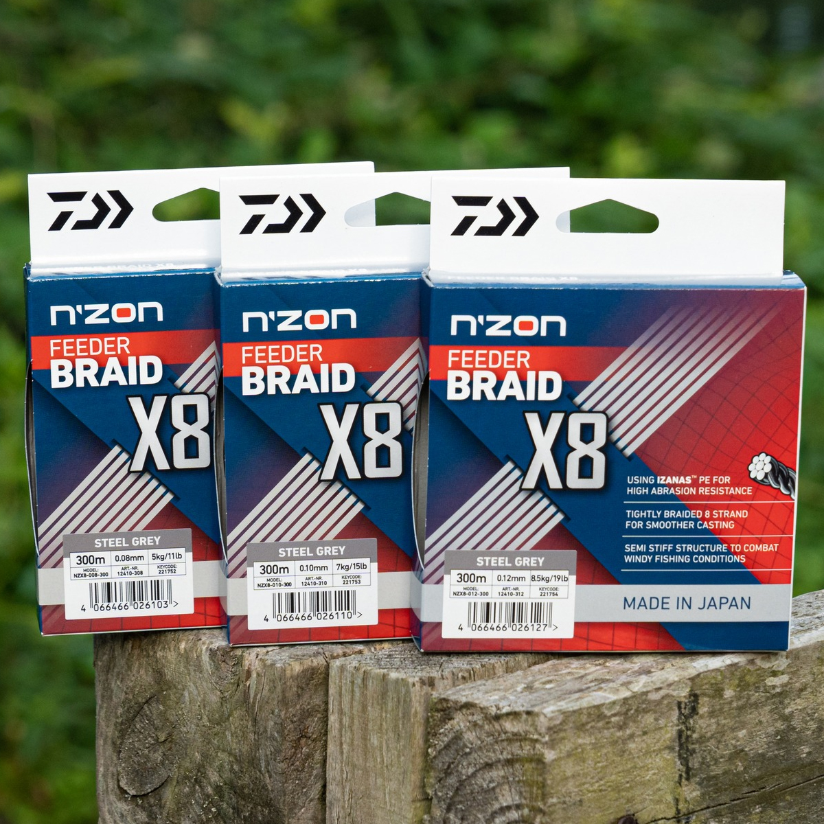 Daiwa N'Zon Feeder Braid x8 - £11.99