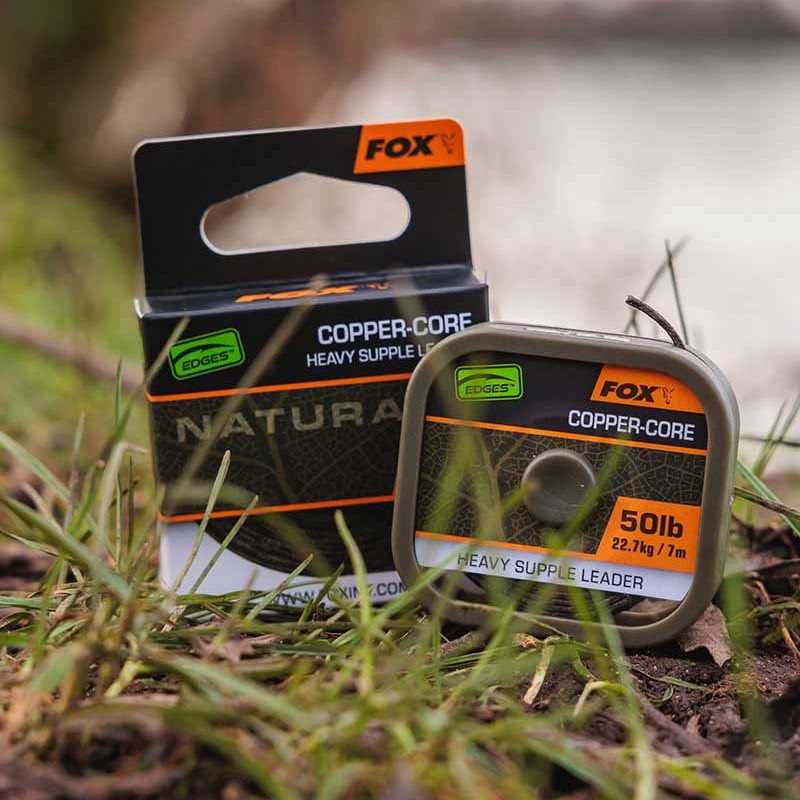 Fox Edges Naturals Copper Core Leader 7m - £12.99