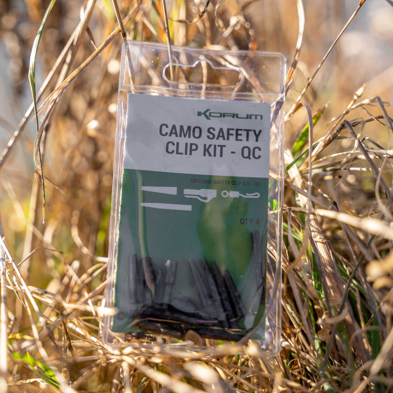 Korum Camo QC Safety Clip Kit - £2.39