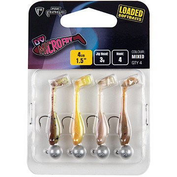 Fox Rage Micro Fry Loaded UV Mixed Colour Pack - £6.49