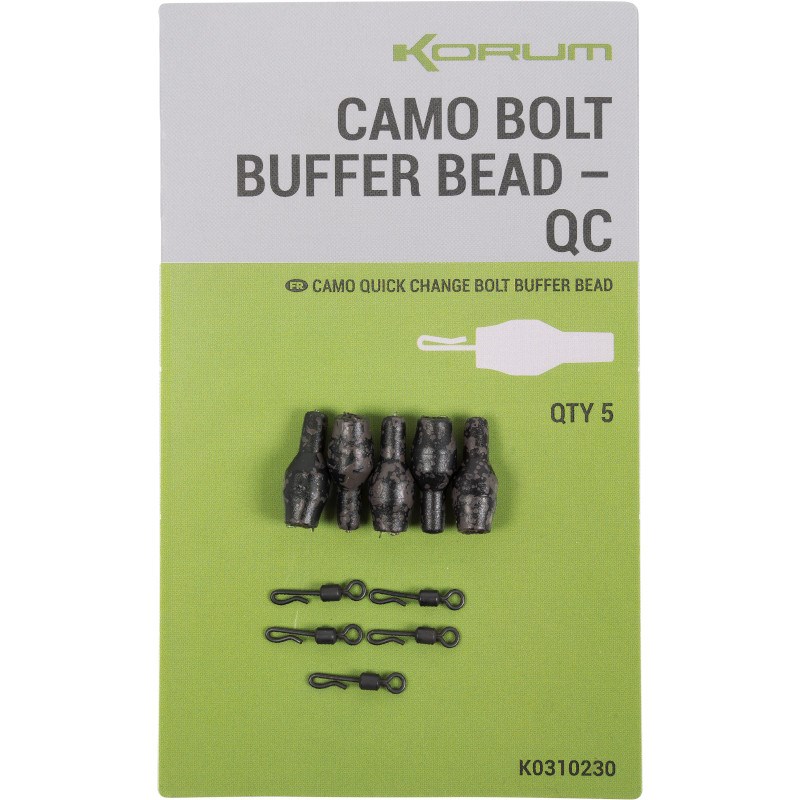 Korum Camo QC Bolt Buffer Beads - £2.39