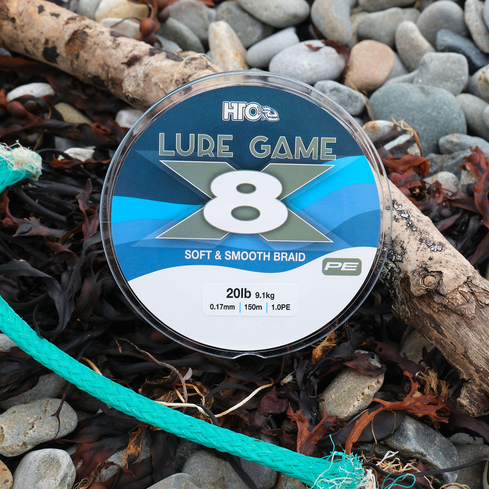 HTO Lure Game X8 Soft & Smooth Braid 150m - £15.99