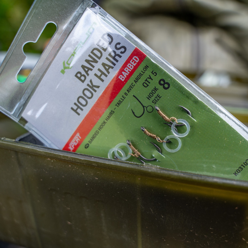 Korum Banded Hook Hairs - £2.99