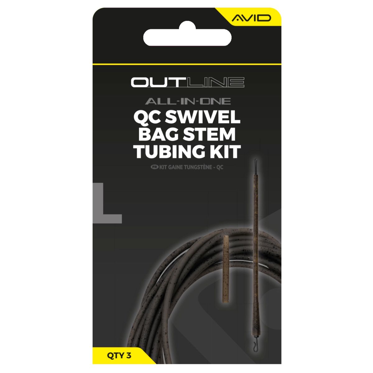 Avid Carp Outline Bag Stem Tungsten Tubing Kit (QC) - £7.49