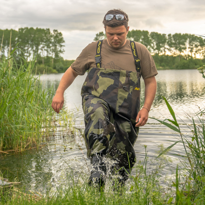 Avid Carp Distortion Camo Waders - £80.99