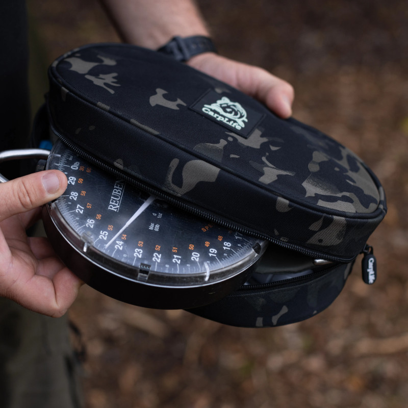 CarpLife Eclipse Camo Dial Scales & Carp Care Pouch - £18.99