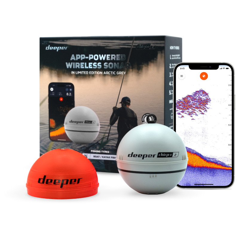 Deeper Chirp+ 2 Arctic Grey Limited Edition - £299.99