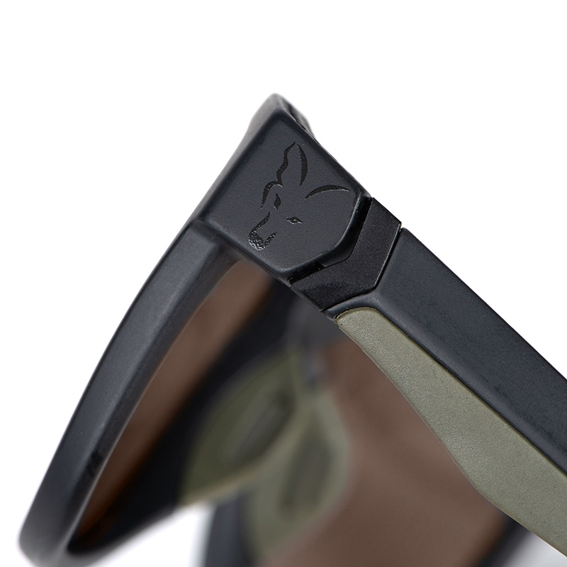 Fox Collection Green Black Shades Brown Lens - £21.99