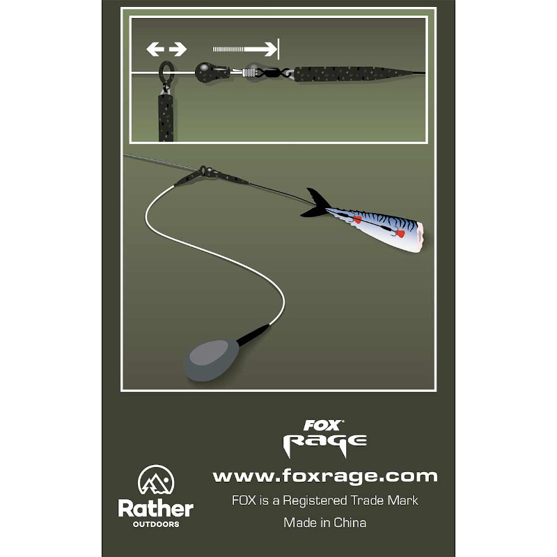 Fox Rage Predator Camo Run Ring & Bead Kit - £3.99
