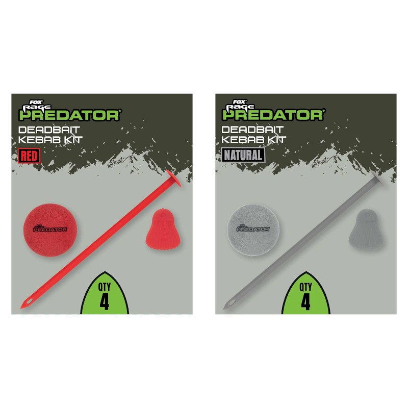 Fox Rage Predator Deadbait Kebab Kits - £5.99