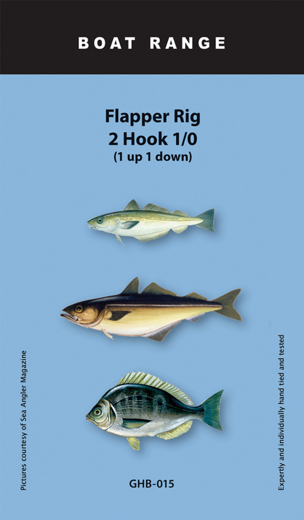 Greys Boat Flapper Rig 2 Hook 1/0 (1 Up & 1 Down) - £1.49