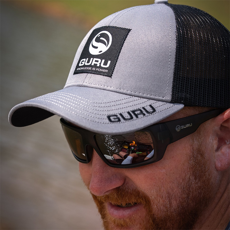 Guru Grey Patch Trucker Cap - £12.49