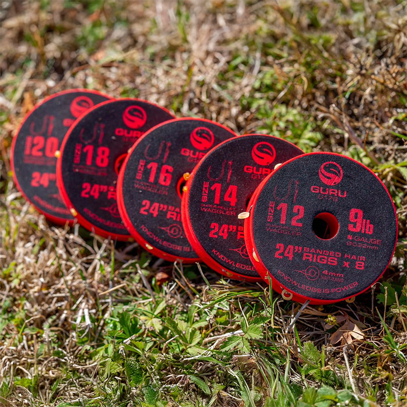 Guru Super Pellet Waggler Rigs With Bait Bands 24inch - £4.49