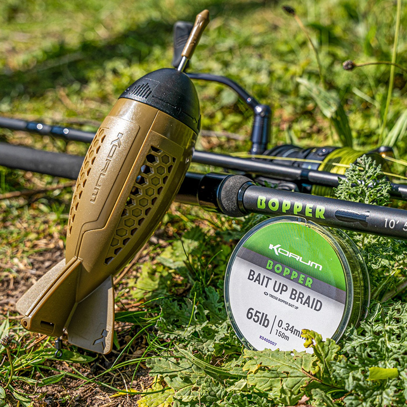 Korum Bopper Bait Up Braid 65lb - £7.99