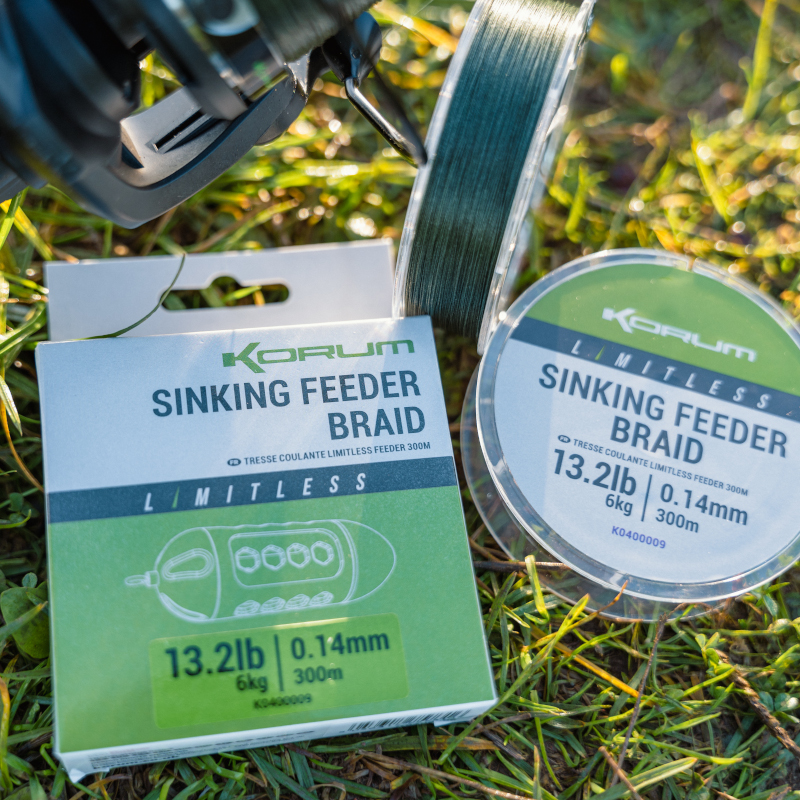 Korum Limitless Sinking Feeder Braid 300m - £14.99
