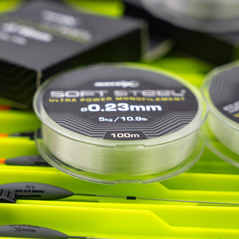 Matrix Soft Steel Ultra Power Monofilament 100m - £4.99