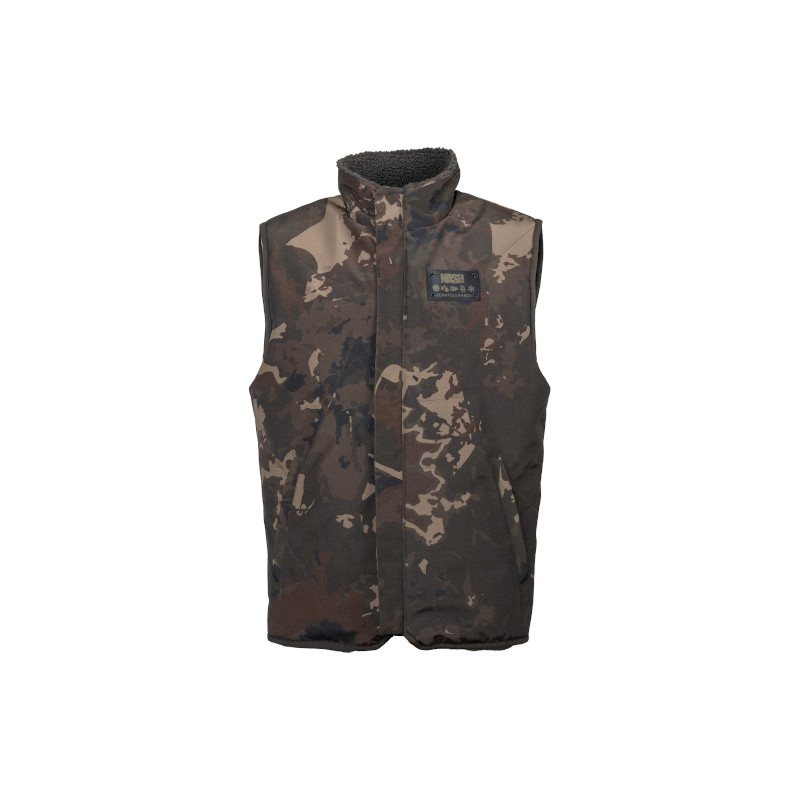 Nash Zero Tolerance Sherpa Fleece Reversible Body Warmers - £89.99