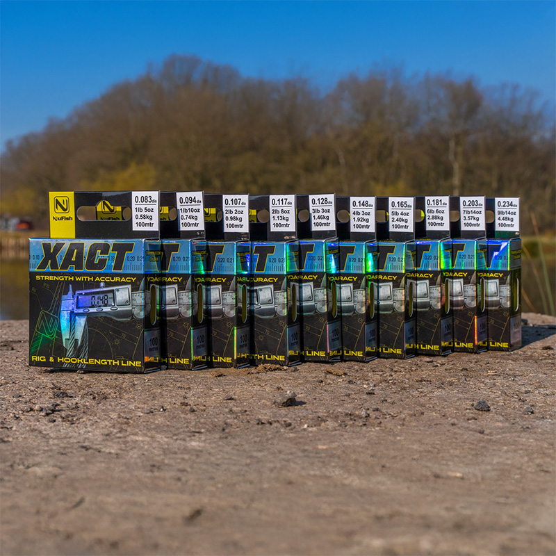 Nufish Xact Rig & Hooklength Line - £4.99