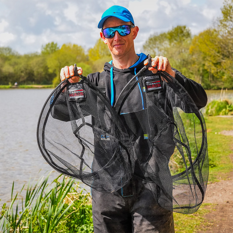Preston Innovations Carbon Hair Mesh Landing Nets - £24.99