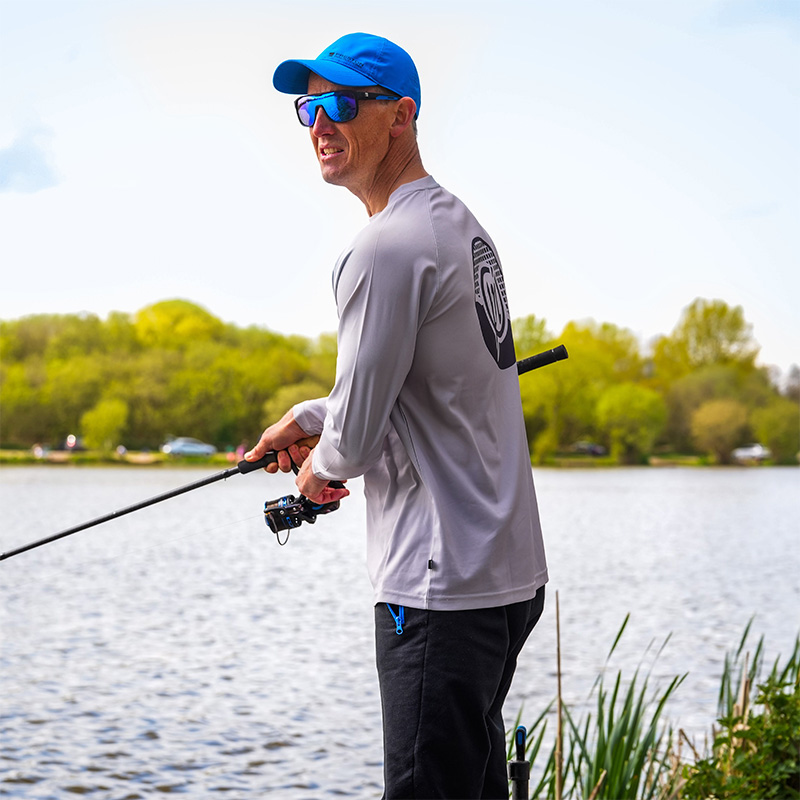 Preston Innovations Grey Performance Sun Shirt UPF-40 - £34.99