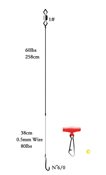Greys Boat Tope Rig 7/0 Wire trace - £1.49