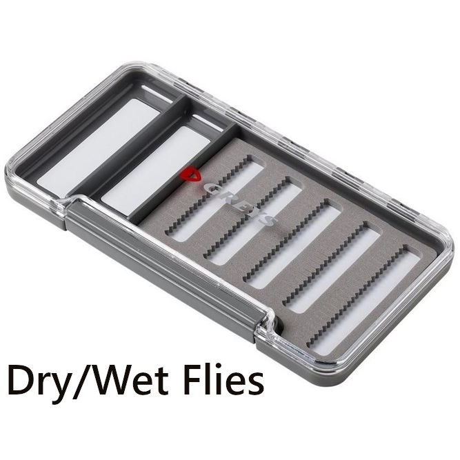 Greys Slim Waterproof Fly Boxes - £6.49