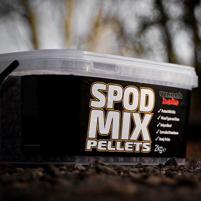 Munch Baits Spod Mix Pellets 2kg - £6.99