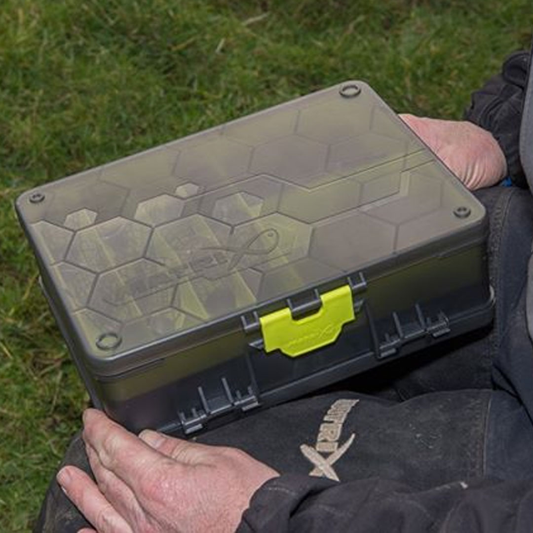 Matrix Double Sided Feeder & Tackle Box - £24.99
