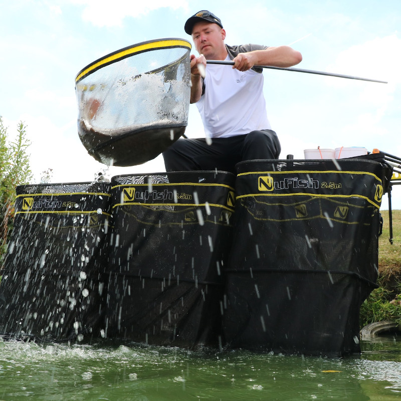 NuFish 2.5m Triple Keepnet Pack - £89.99