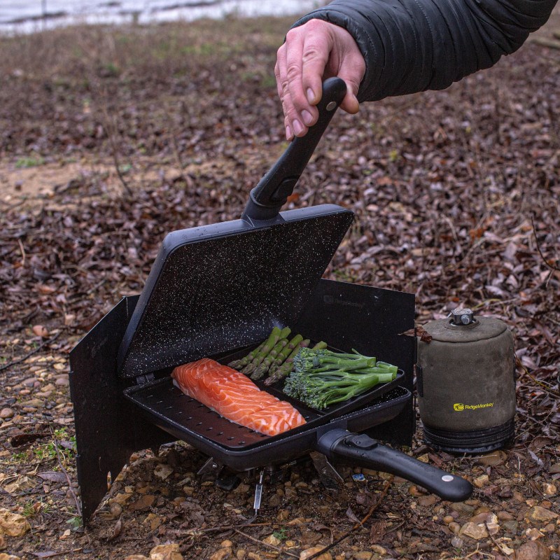 Ridge Monkey Connect Combi & Steamer XXL Granite Edition - £34.99