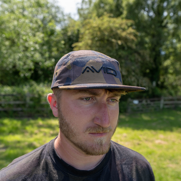 Avid Carp Camo 5 Panel Cap - £5.49
