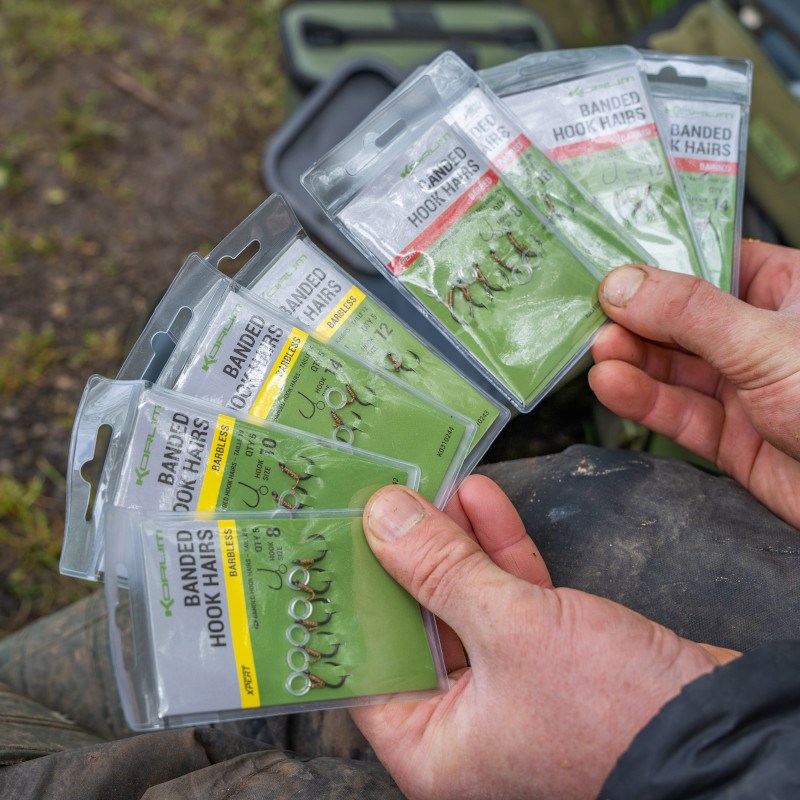 Korum Banded Hook Hairs - £2.99