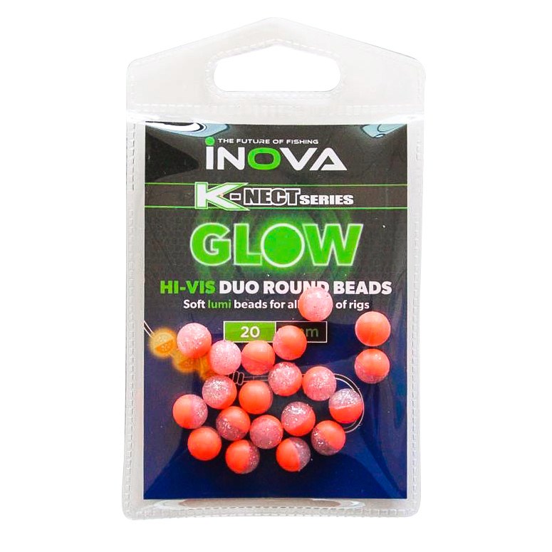 Inova Hi-Vis Duo Round Glow Beads - £1.99