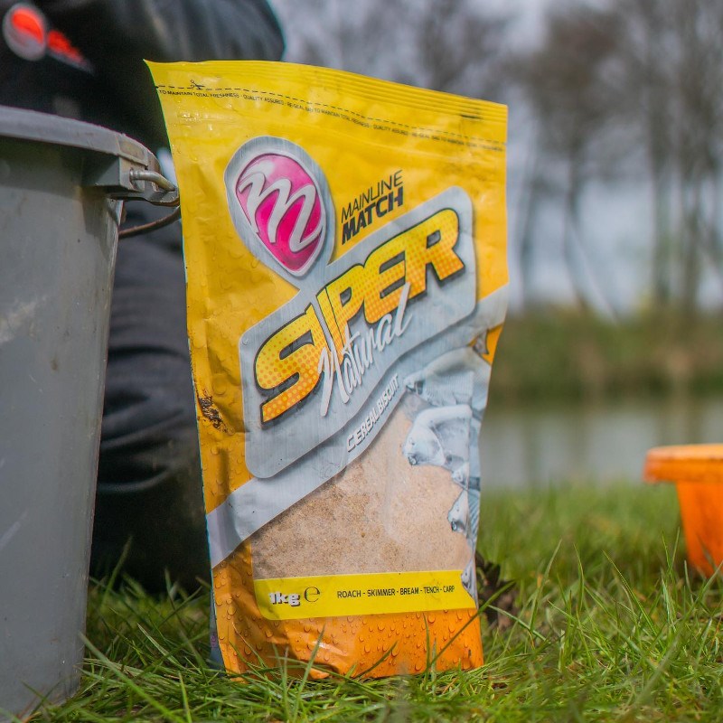 Mainline Match Super Natural Groundbait 1Kg - £4.99