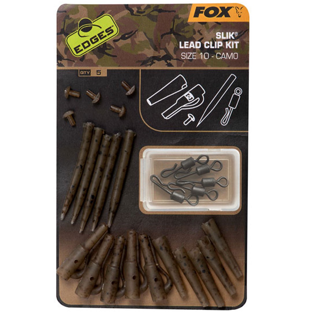Fox Edges Camo Slik Lead Clip Kit - £4.99