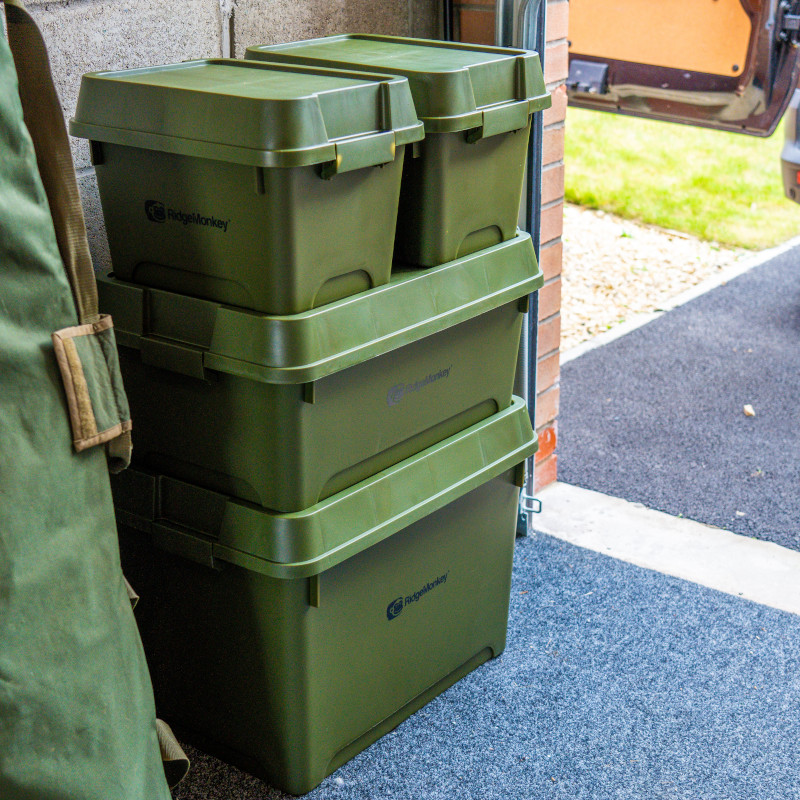 Ridge Monkey Armoury Stackable Storage Boxes - £17.99