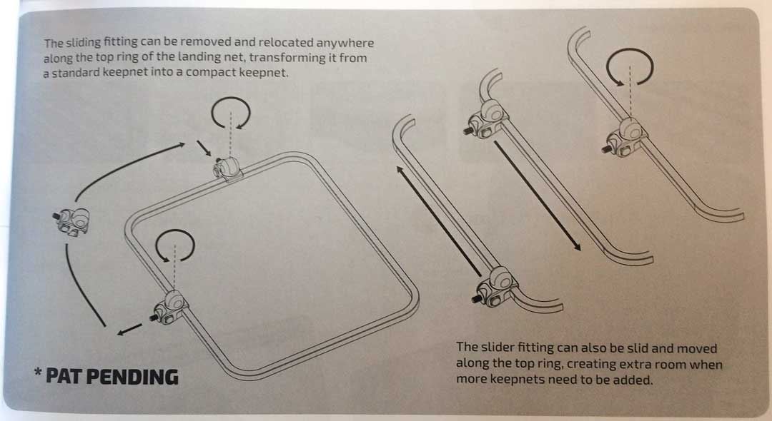 MAP Commercial Slider Keepnet 3.0m - £46.99