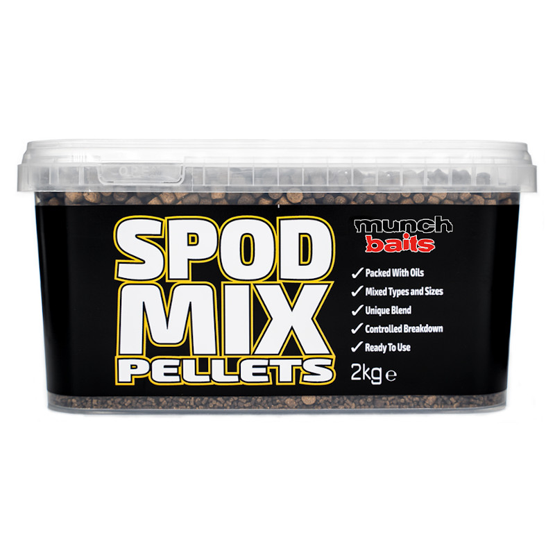 Munch Baits Spod Mix Pellets 2kg - £6.99