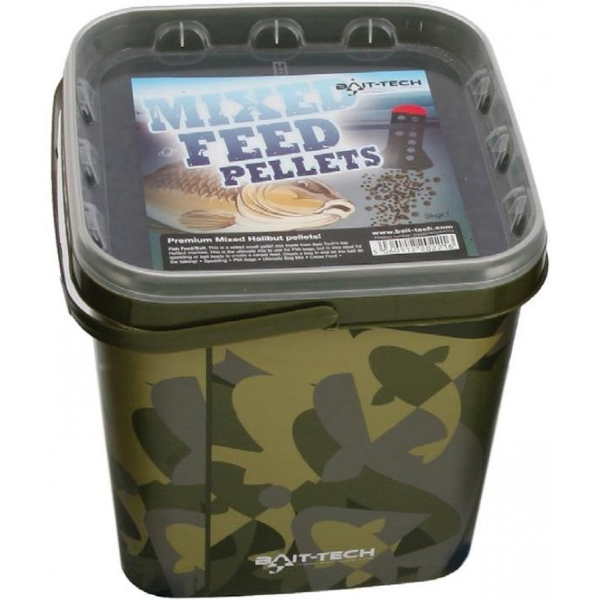 Bait-Tech Mixed Feed Pellet 3kg - £11.99