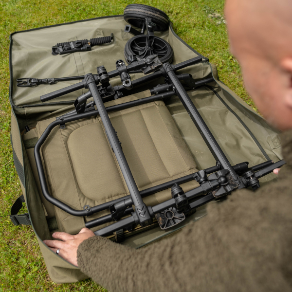 Korum Transition Universal Chair & Net Bag - £32.99