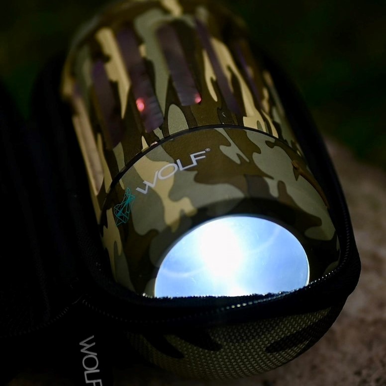 Wolf Mozzi-Zappa Camo Green Tech Case - £14.99