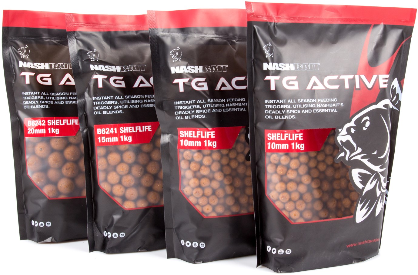 Nash TG Active Boilies - £9.99