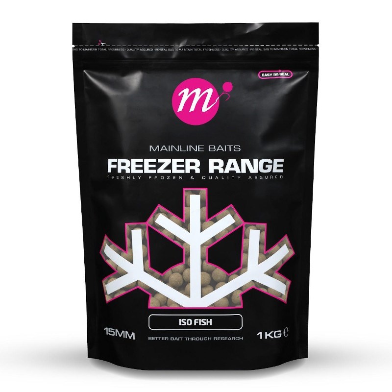 Mainline Iso Fish Frozen Boilies 15mm 1kg - £12.99