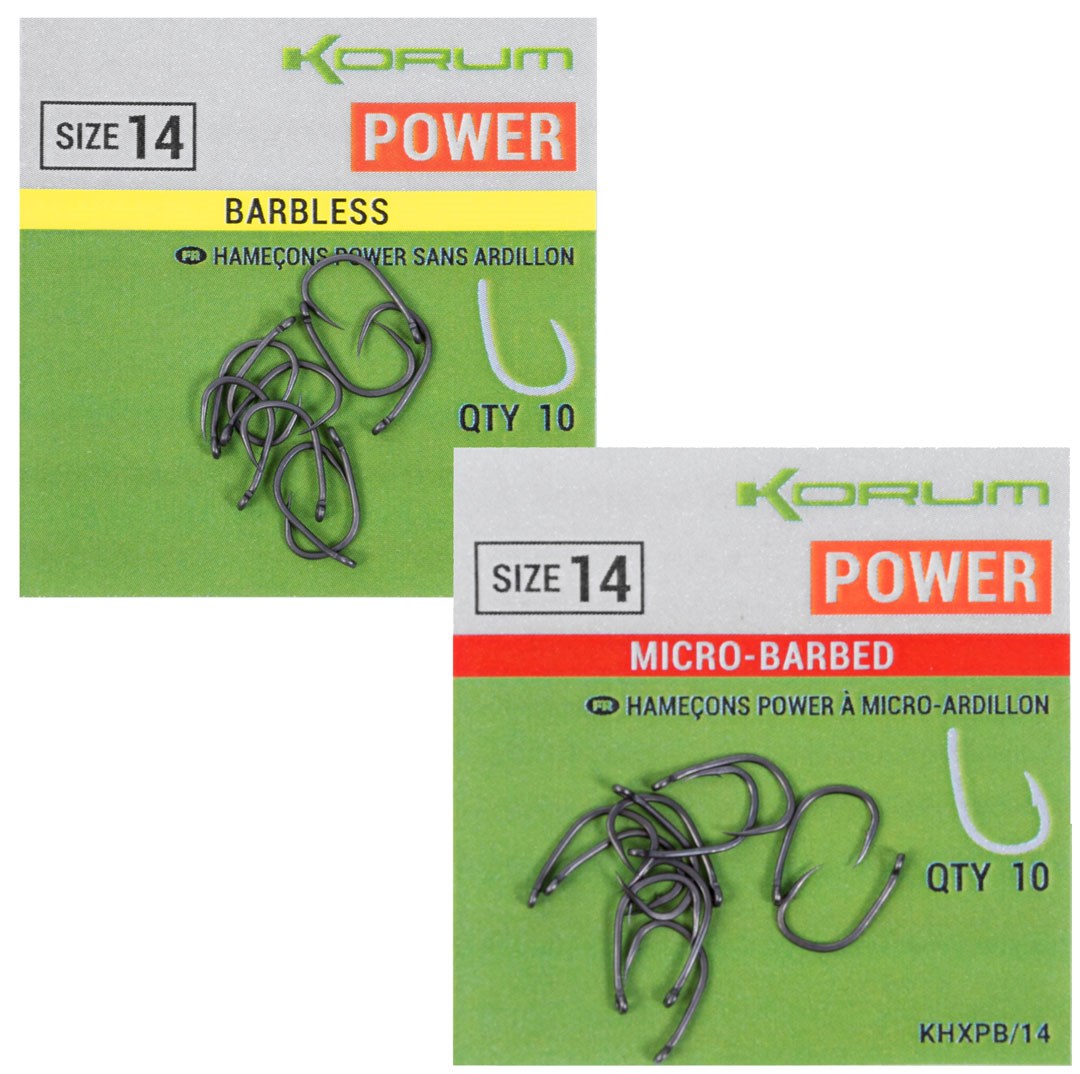 Korum Xpert Power Hooks - £1.99