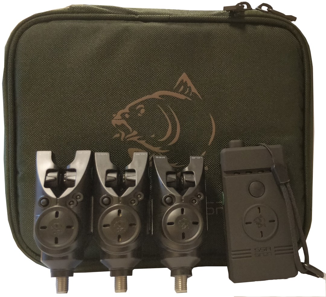 Nash Siren S5R BLUE Bite Alarm Deal 3+1 & Case - £149.99