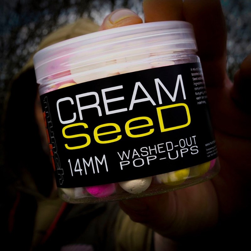 Munch Baits Cream Seed Washed Out Pop-Ups - £3.99